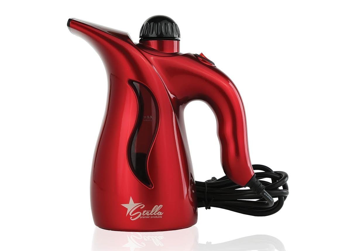Stella Premier Steamer Handheld Multi Purpose Use, Home and Fabric Red ...