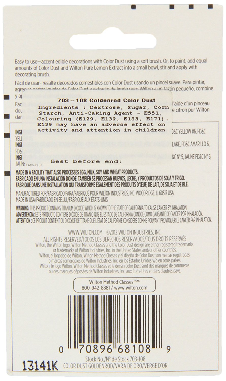 Wilton 489630 Color Dust 3grams-Pkg-Deep Pink N3 free image download