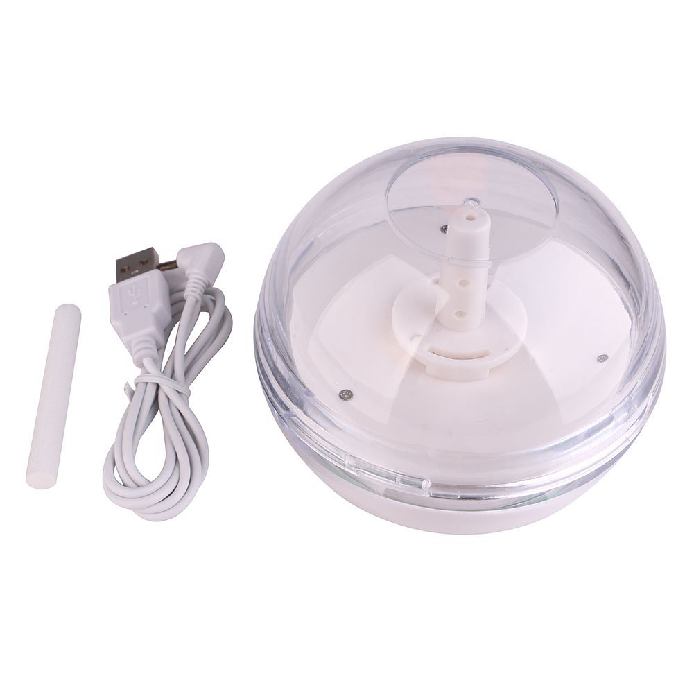 Soule 80ml Portable Cool Mist Humidifier Diffuser Mini USB Colorful LED ...