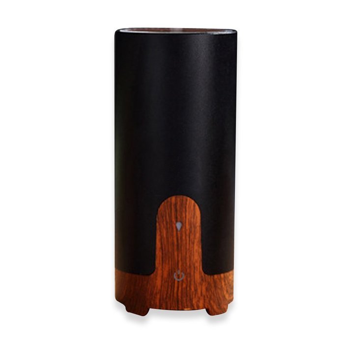 Tri-polar 50mlPortable Wood Grain Ultrasonic Mist Whisper-Quiet Vehicle ...