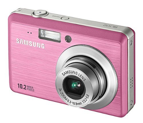 Samsung SL102 10MP Digital Camera with 3x Optical Zoom and 2.5 inch LCD ...