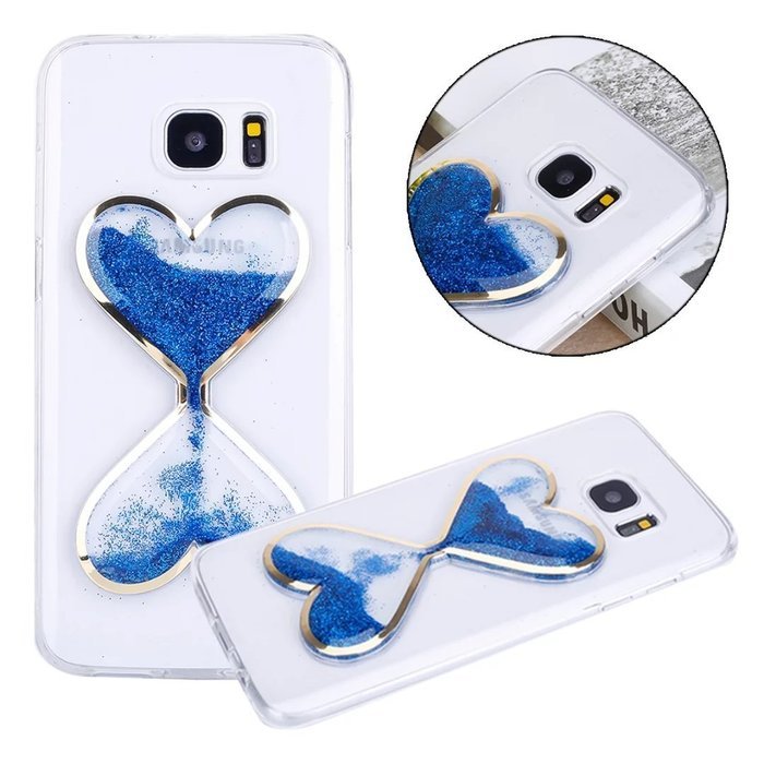 Galaxy S7 Edge Case,Phezen Glow in the Dark Luminous Sand Flowing ...