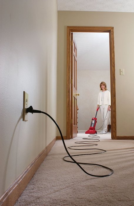 Dirt Devil Vacuum Cleaner Dynamite Plus Corded Bagless Upright Vacuum ...