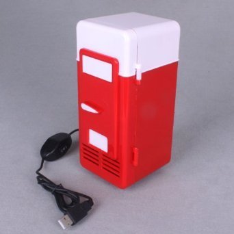 RioRand Mini Usb-powered Fridge Beverage Cooler for Drink Cans in ...