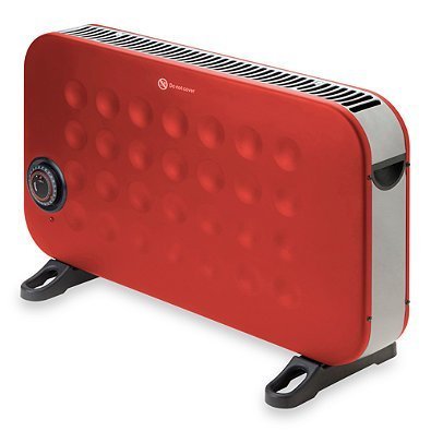 Ultra quiet Room Convection Compact Heater in Red by Crane Convection ...