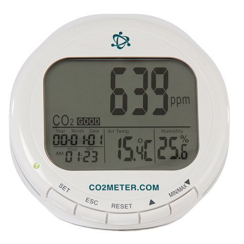 CO2Meter AZ-0004 Indoor Air Quality CO2 Meter, Temperature and Relative ...