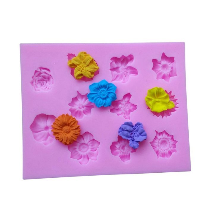 Click Down 1 x Silicone Mould Cutter DIY Fondant Cake Sugar Craft ...