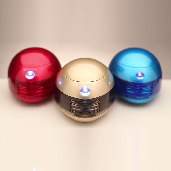 SpaRoom Aromafier Metallic Portable Essential Oil Diffuser Portable USB ...