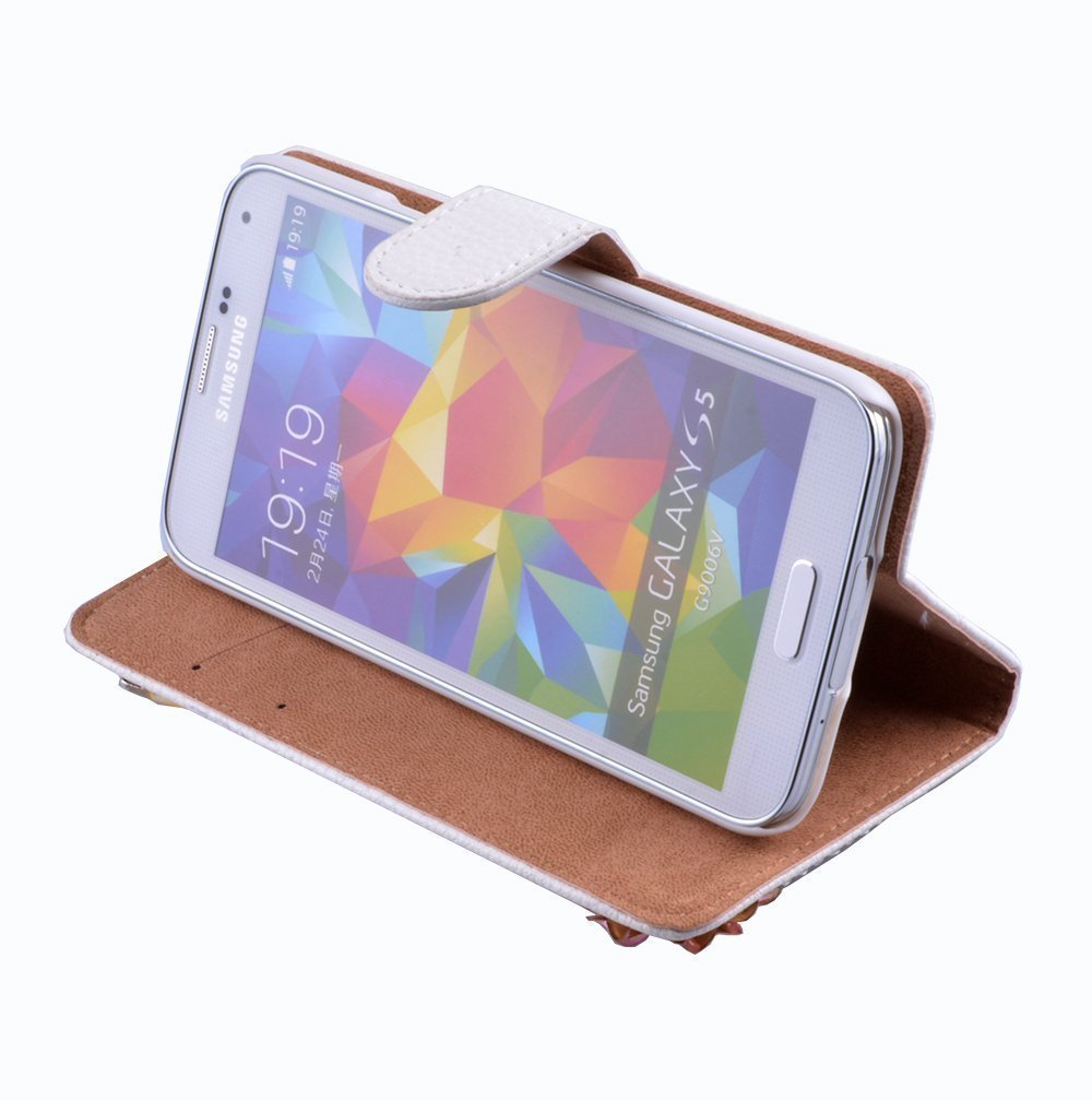Spritech(TM) PU Leather Bling Phone Case for Samsung Galaxy Grand Prime ...