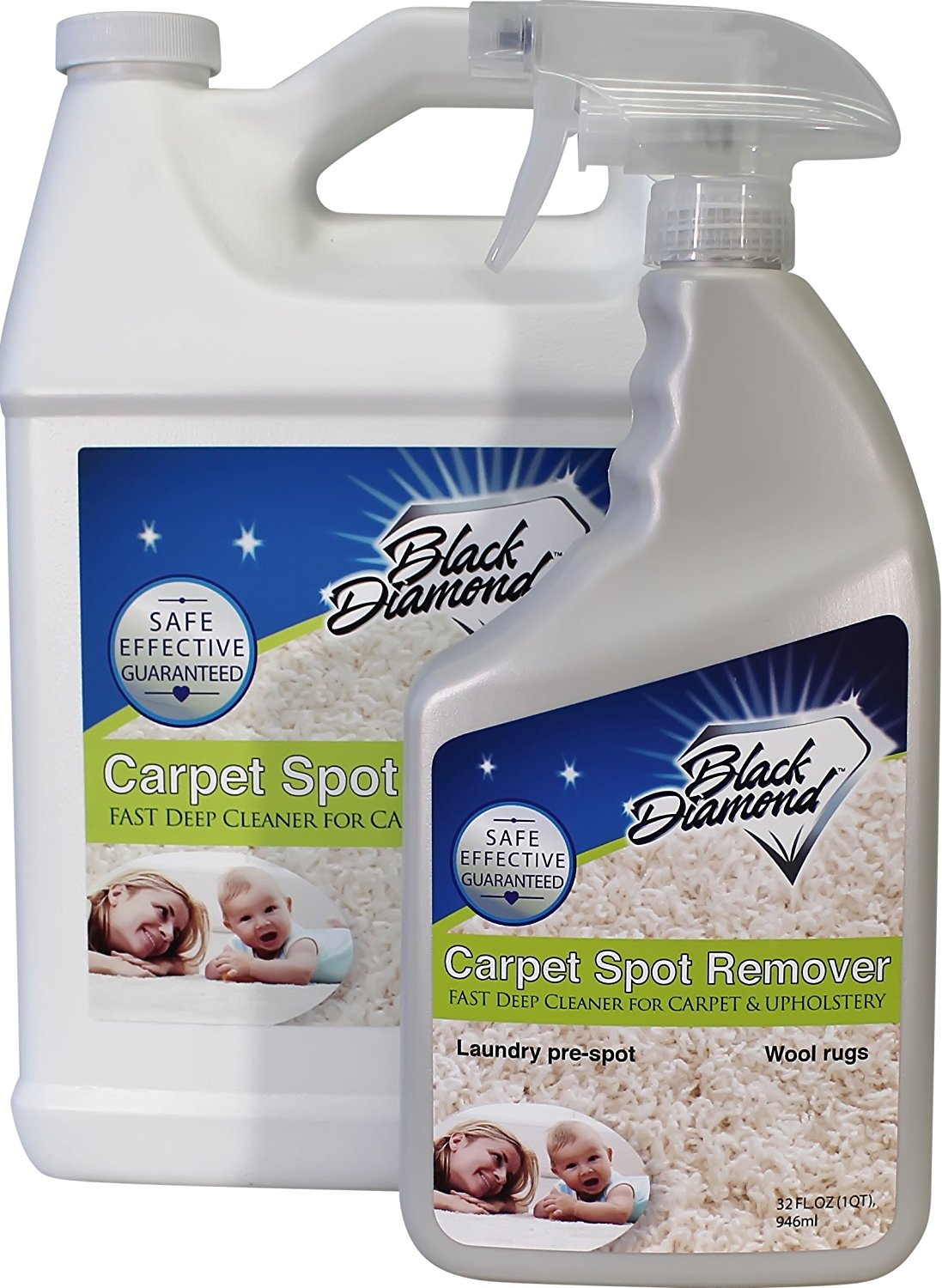 Carpet & Upholstery Cleaner: This Fast Acting Deep Cleaning Spot & Stain Remover Spray Also ...