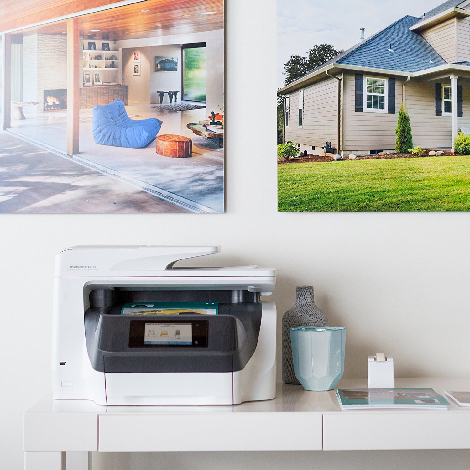 HP OfficeJet Pro 8720 Wireless All-in-One Photo Printer with Mobile ...