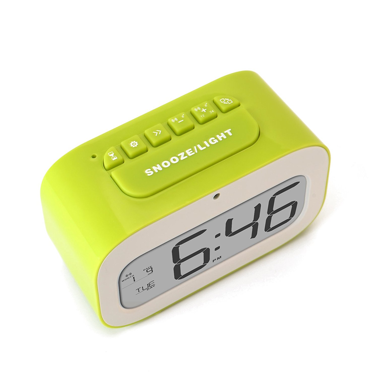 Junjiada Digital Alarm Clock With Timer，Low Light Sensor Technology ...