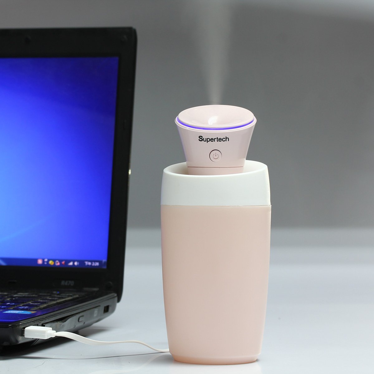 Supertech Small Car humidifier Protable Humidifier Ultrasonic Cool Mist ...