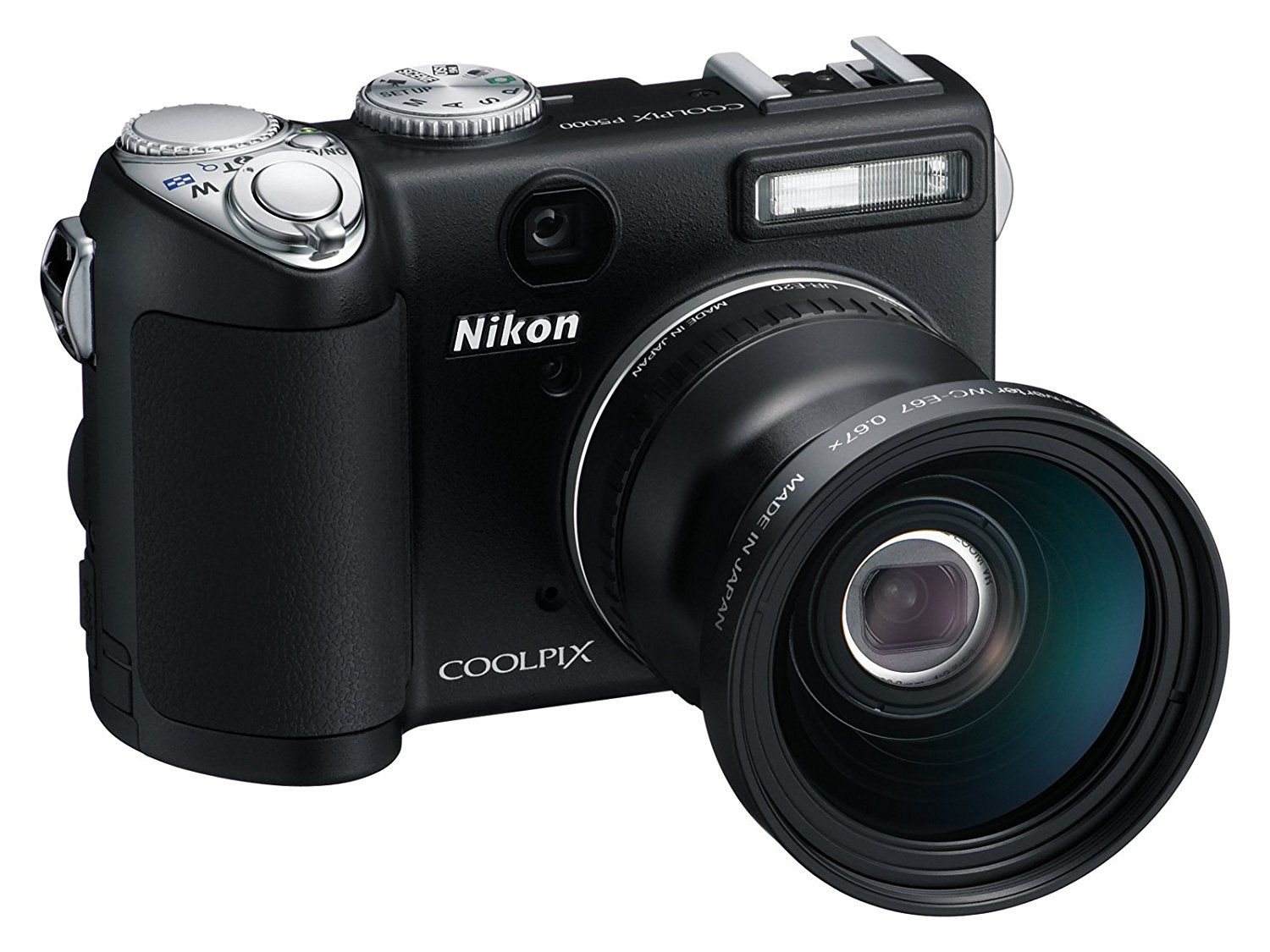 Nikon Coolpix P5000 10MP Digital Camera with 3.5x Optical Vibration ...
