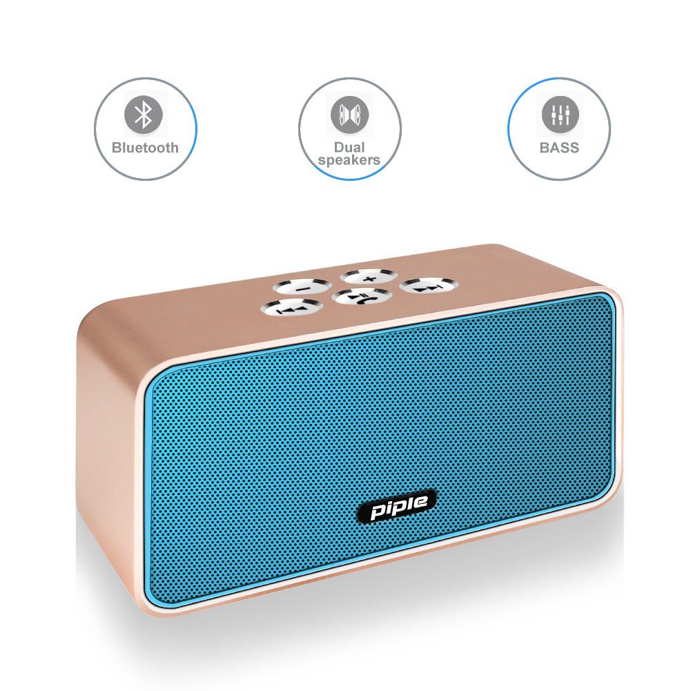 Piple Classic portable wireless bluetooth speaker, Hi-Fi stereo with ...