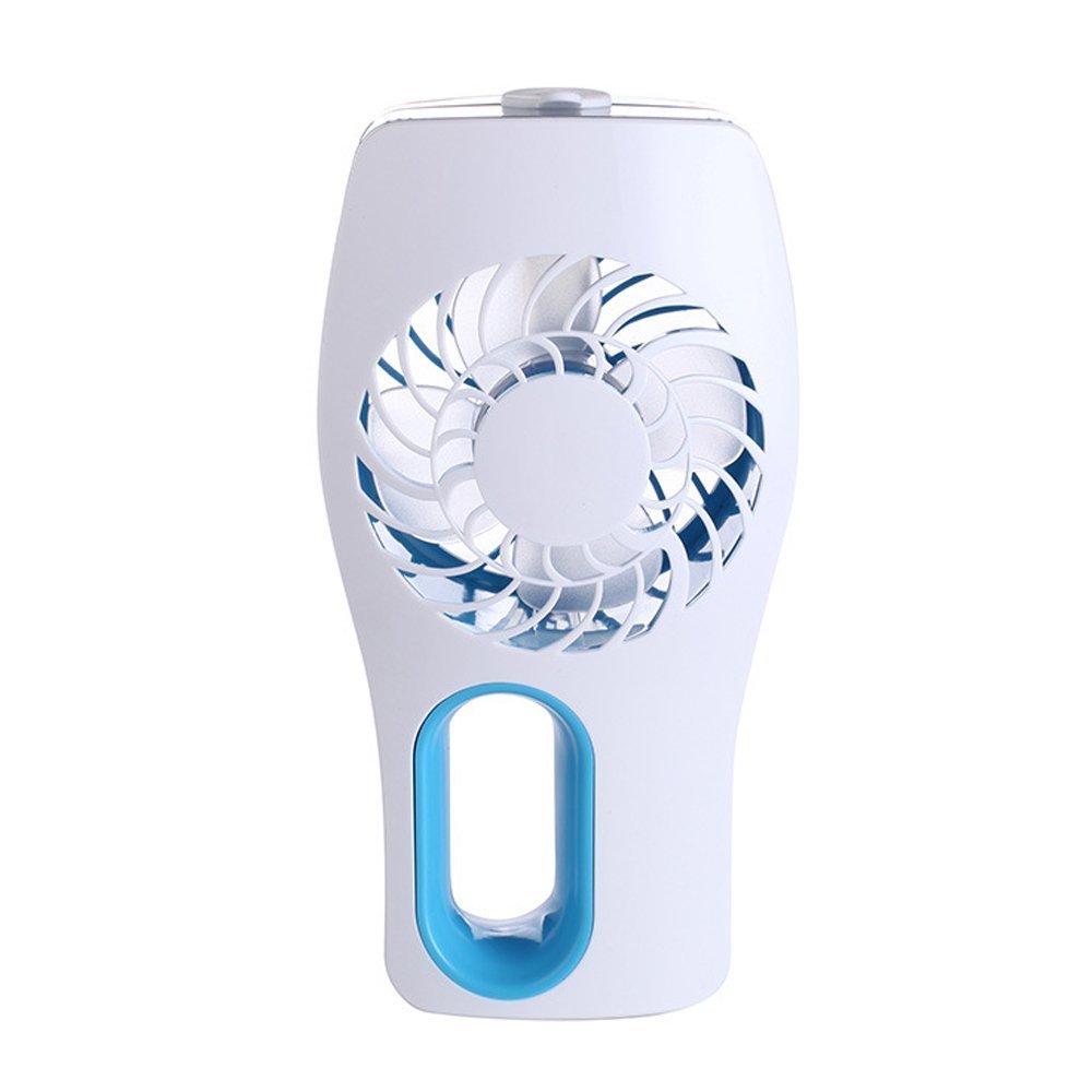 MADKING Portable Handheld Mini Fan with Mist Humidifier Battery Powered ...