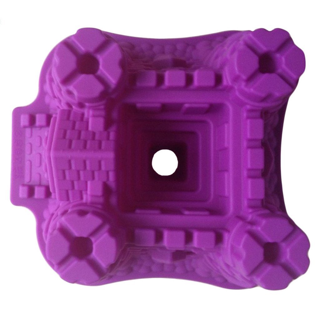 FLY Castle Shape Fondant Silicone Cake Mold Mould Baking Tools N3 free ...