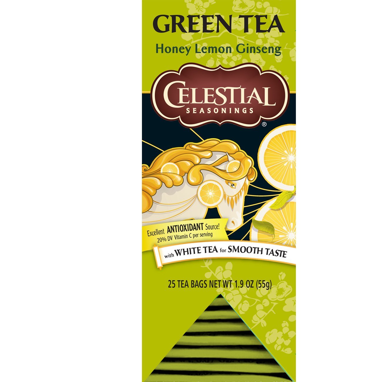 Celestial Seasonings Decaf Mint Green Tea, 20 Count (Pack of 6) N67 ...