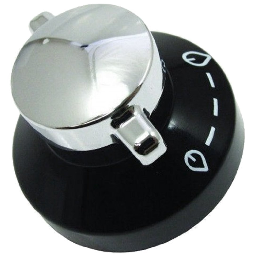 Belling Gas Hob Oven Cooker Knob Flame Control Switch (Black / Silver ...