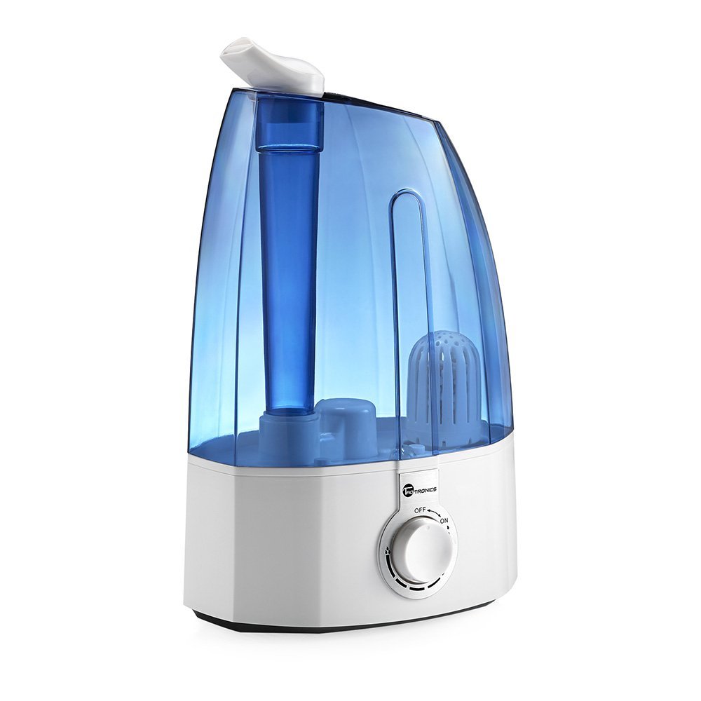 Cool Mist Humidifier, TaoTronics Ultrasonic Air Humidifers with 2x 360 ...