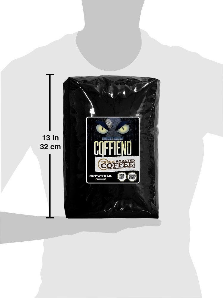 Coffiend Artisan Blend Coffee, Whole Bean, Fresh Roasted Coffee LLC. (5 ...