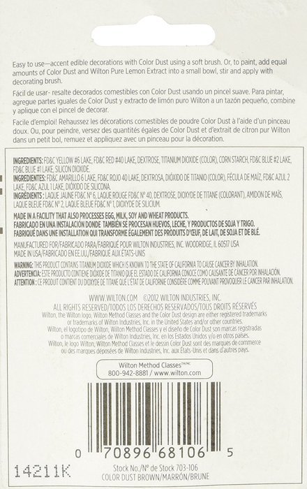 Wilton 489630 Color Dust 3grams-Pkg-Deep Pink N5 free image download