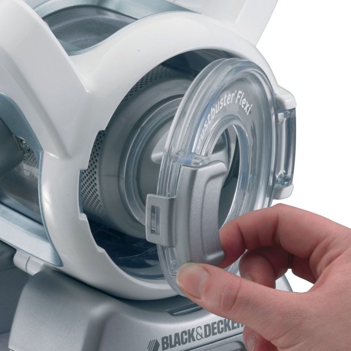 Black & Decker PD1200 Cordless Handy Vacuum Cleaner Dustbuster for home ...