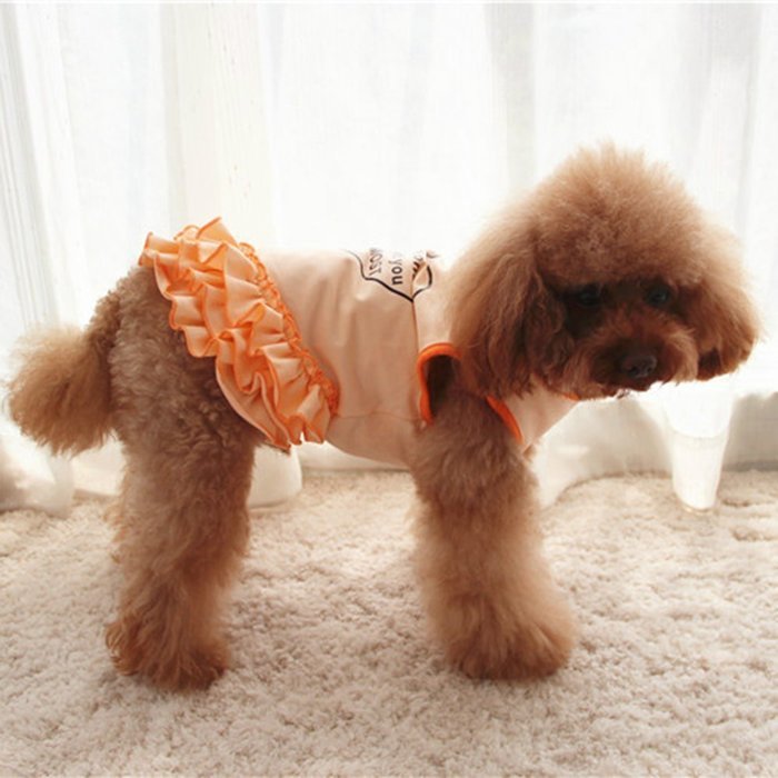 Spritech(TM) Pet Dog Puppy Lovely Cotton Clothes Vest Shirt Small Dog ...