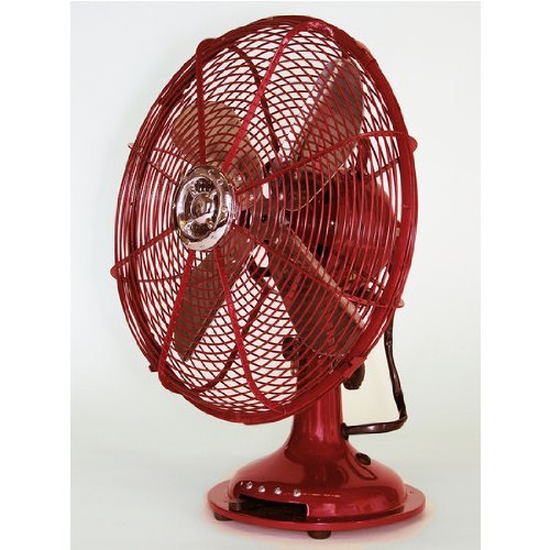 13" Oscillating Table Fan Color: Red free image download