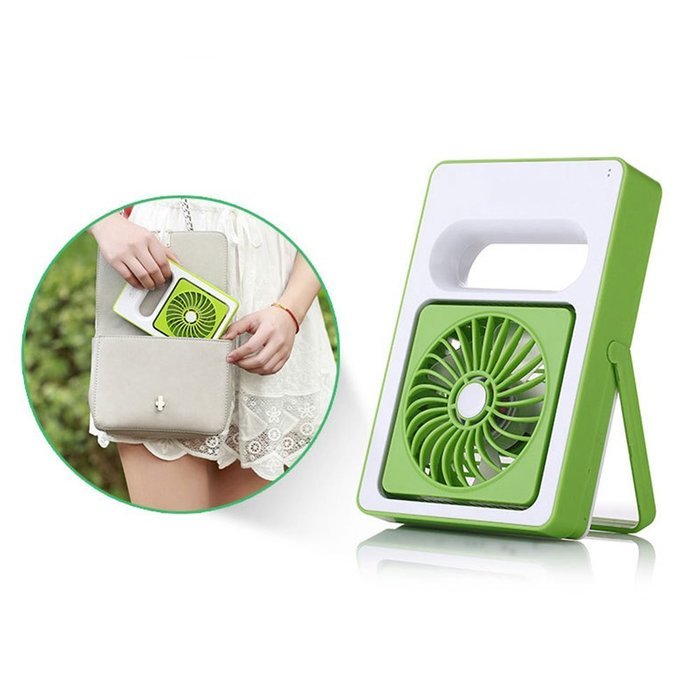 LOHOME® Mini Mute Fan, Adjustable Outdoor Protable Hand-hold USB ...