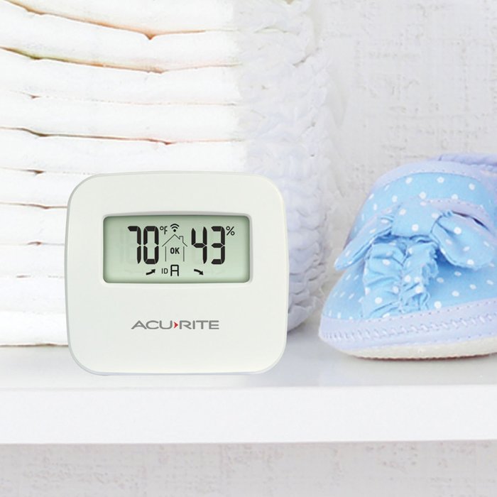 AcuRite Indoor Temperature & Humidity Station With 3 Sensors N10 free ...