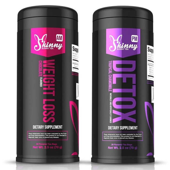 Skinny Bunny Tea Weight Loss & Detox Bundle: Manage Weight, Support ...