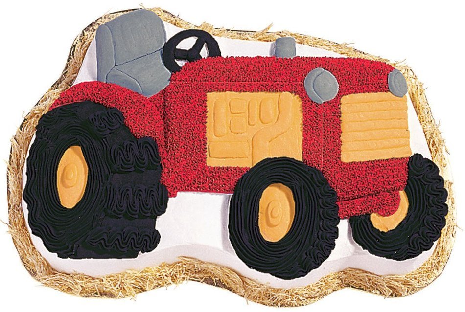 Novelty Cake Pan-Tractor 13.5x9.5x2 free image download