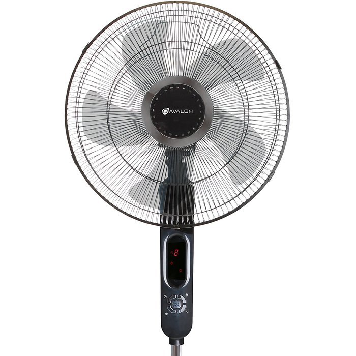 Avalon A-16STANDFAN 16" Standing Fan with Adjustable Height Digital ...