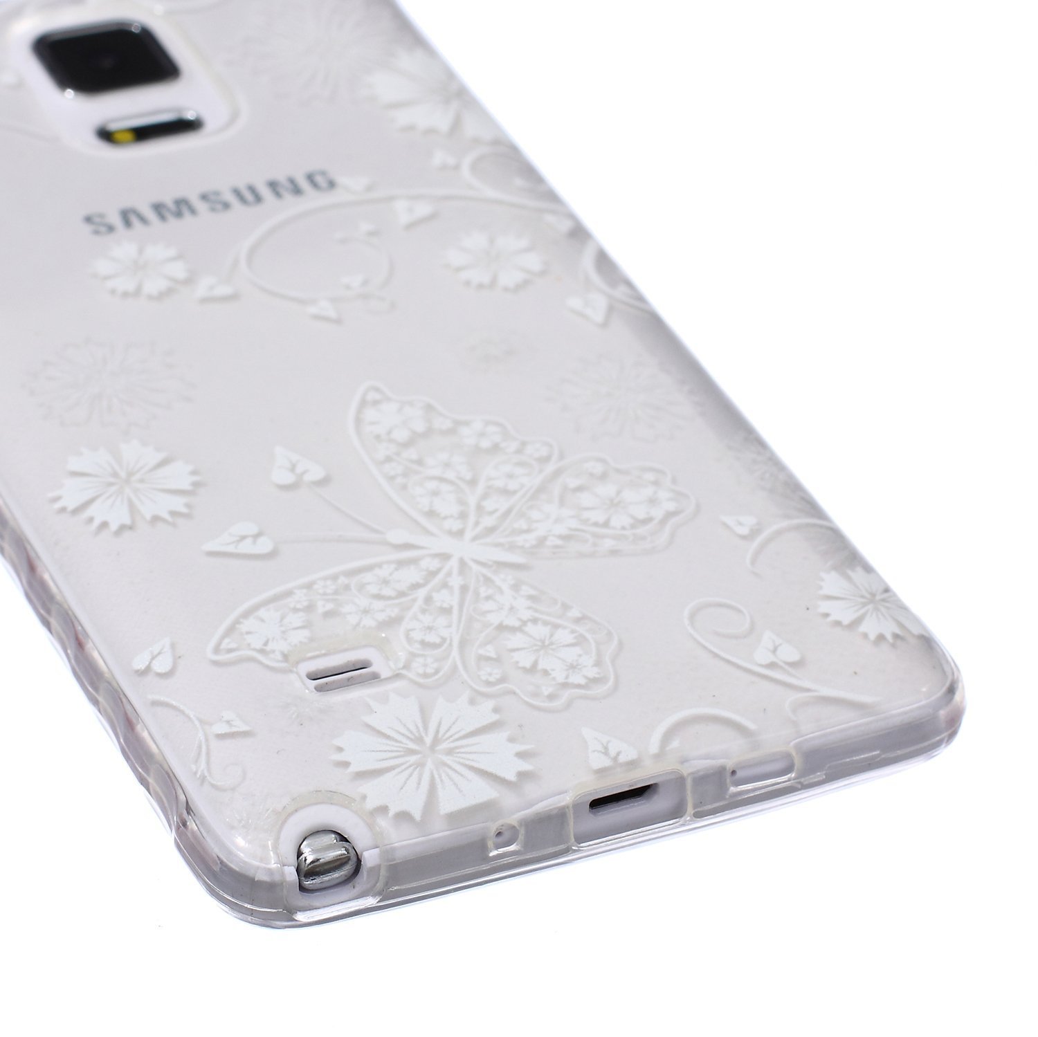 Note 4 Case, Firefish Durable Soft TPU Back Case [Soft-Flex] Drop ...