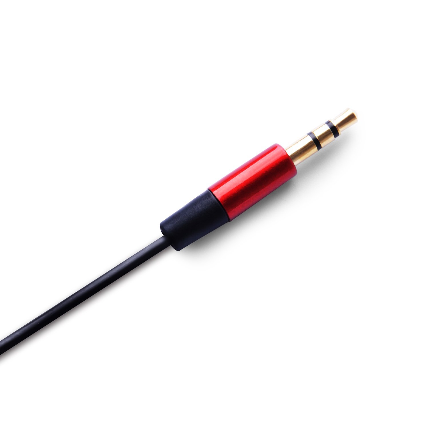 3Ft Male to Male 3.5mm Universal Gold Plated Design Tangle-Free [Tangle ...