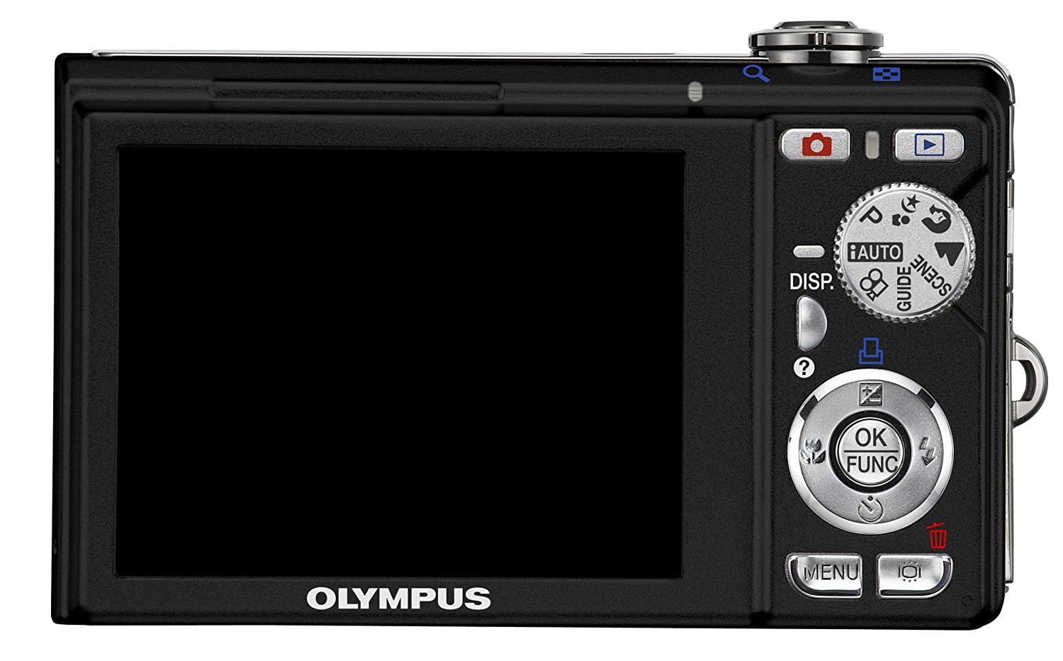 Olympus FE370 8MP Digital Camera with 5x Optical Dual Image Stabilized ...