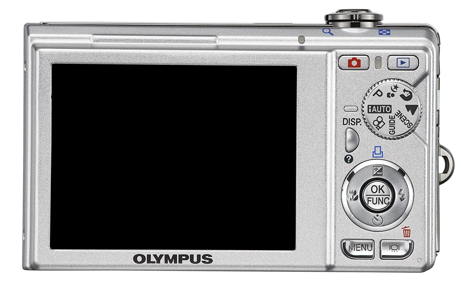 Olympus FE370 8MP Digital Camera with 5x Optical Dual Image Stabilized ...