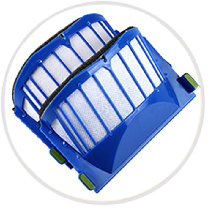 Hongfa Irobot Roomba Replacement Filter Roomba Blue Aerovac Filter and ...
