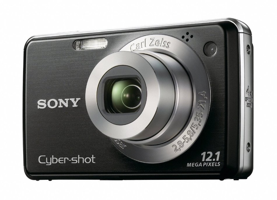 Sony Cybershot DSC-W220 12.1MP Digital Camera with 4x Optical Zoom with ...