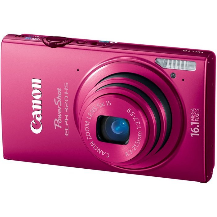 Canon PowerShot ELPH 320 HS 16.1 MP Wi-Fi Enabled CMOS Digital Camera ...