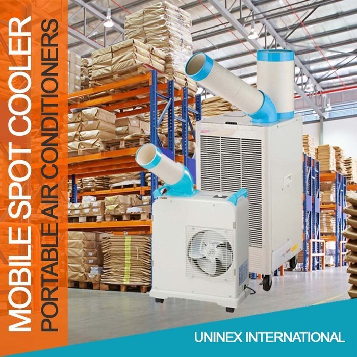 Nakatomi/Uninex In/Outdoor KoolZone Mobile Spot Cooler SAC-1800 ...