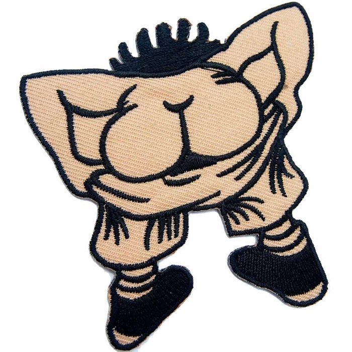 Kiss My Ass Funny Biker Racing Band Logo Patch Sew Iron On Embroidered