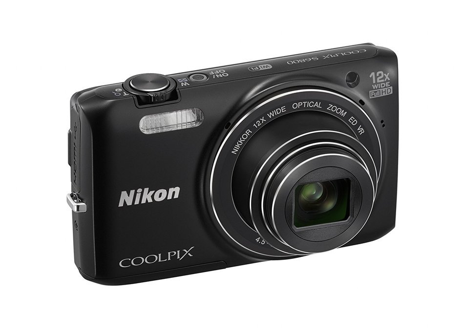 Nikon COOLPIX S6800 16 MP Wi-Fi CMOS Digital Camera with 12x Zoom ...