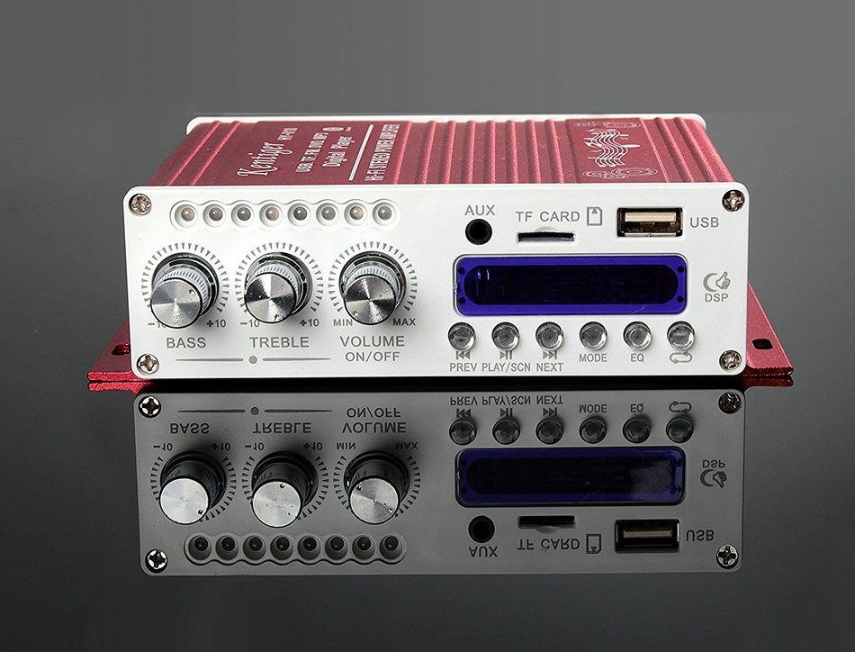 Douk Audio Bluetooth Digital HiFi Stereo Power Amplifier Bass Auto Car ...