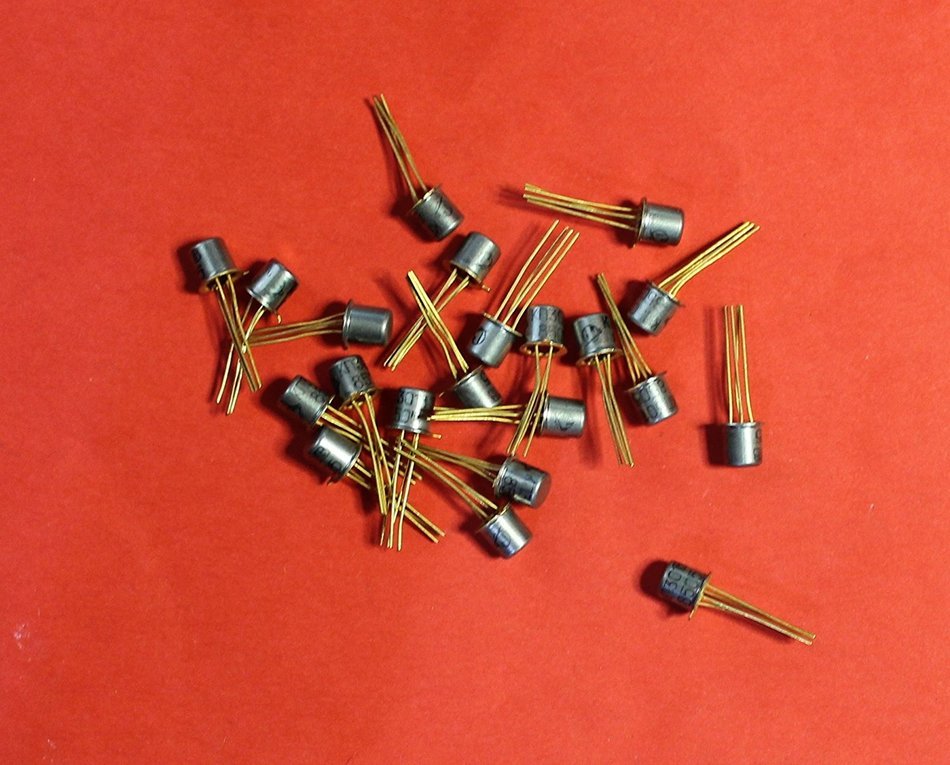 Transistor silicon military KP301V (2P301V) USSR 4 pcs free image download