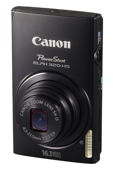 Canon PowerShot ELPH 320 HS 16.1 MP Wi-Fi Enabled CMOS Digital Camera ...