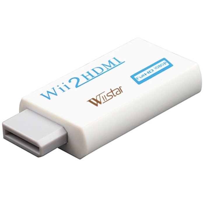 Wiistar Wii to HDMI Converter Output Video Audio Adapter HDMI Converter ...