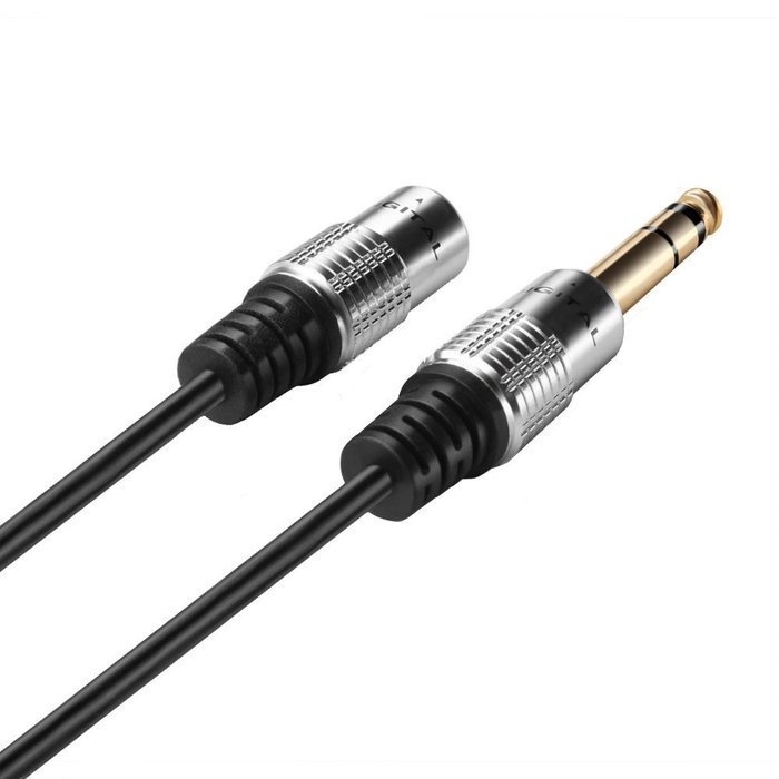 BATIGE Aluminum 6.35mm 1/4 Inch Stereo Plug Male to 3.5mm Stereo Jack ...