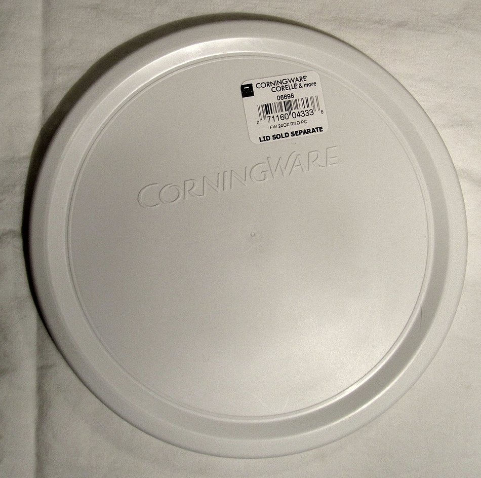 CORNINGWARE French White 24-oz Plastic Cover free image download